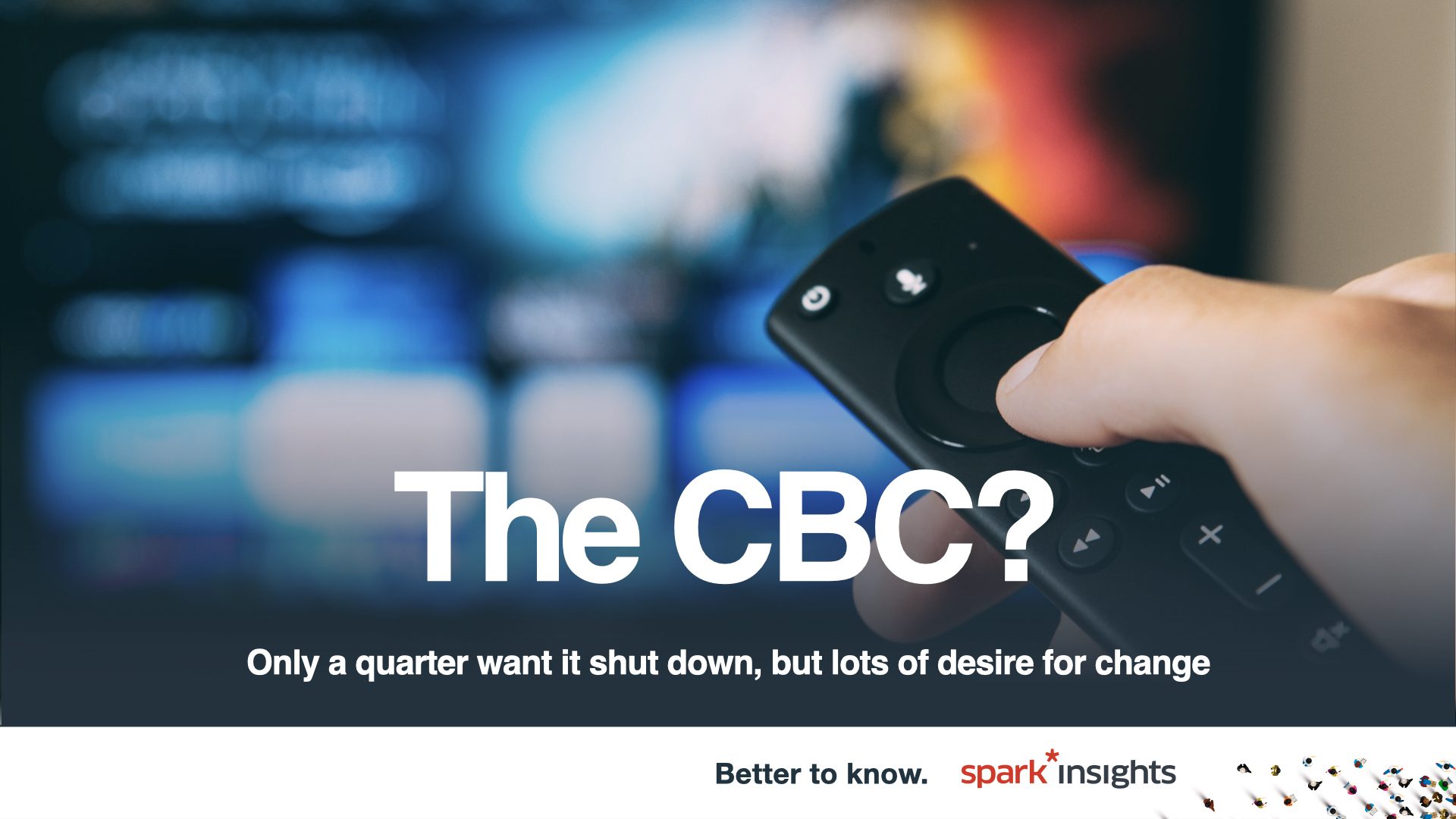 spark* | 3 in 4 Canadians want the CBC – just not “as is”