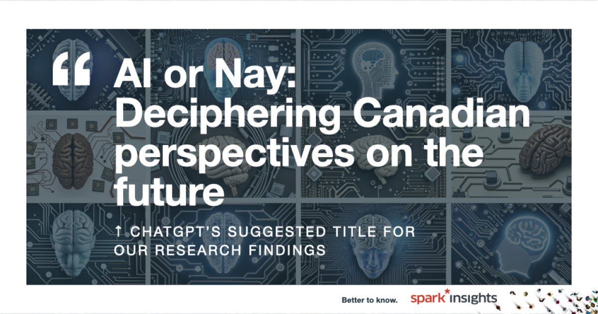 spark* | 91% of Canadians fear AI can manipulate opinions and…